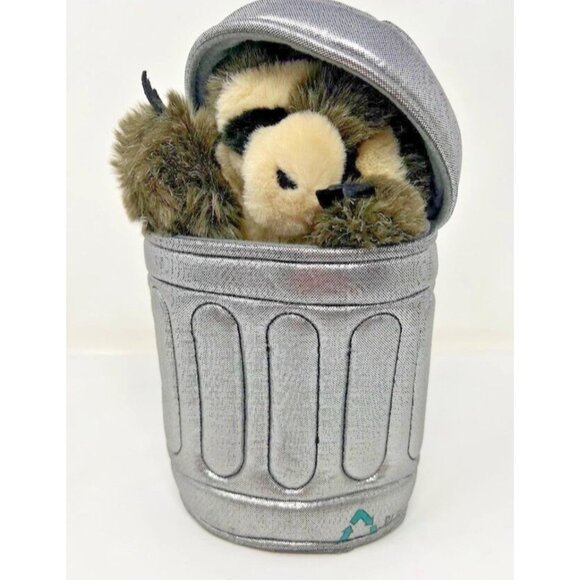 Folkmanis Puppets | Toys | Folkmanis Raccoon In Garbage Trash Can 9 ...